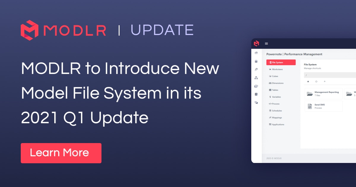 MODLR - News - Introducing an innovative New Model File System