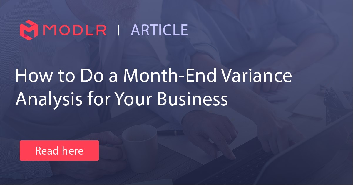 MODLR - News - Month-End Variance Analysis